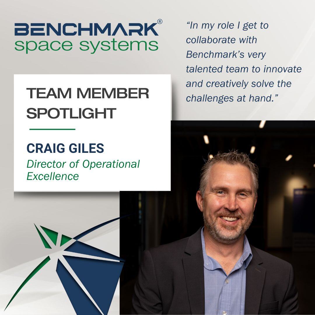 Team Spotlight - Craig Giles, Director of Operational Excellence